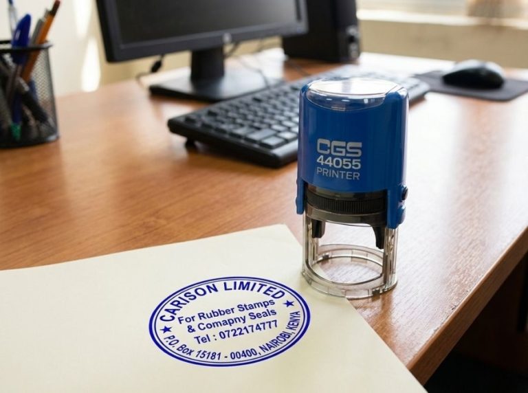 Self-Ink Stamps Dubai | Custom Company Stamps | OPPS Print